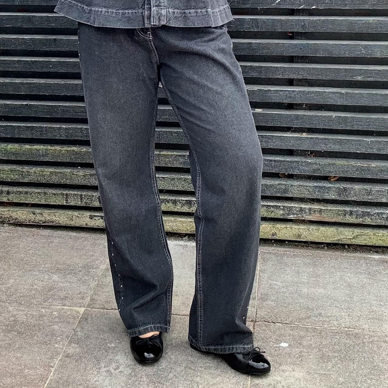 GLOBAL FUNK - JEANS - TILLY 60319974 - VINTAGE GREY – Trendhouse